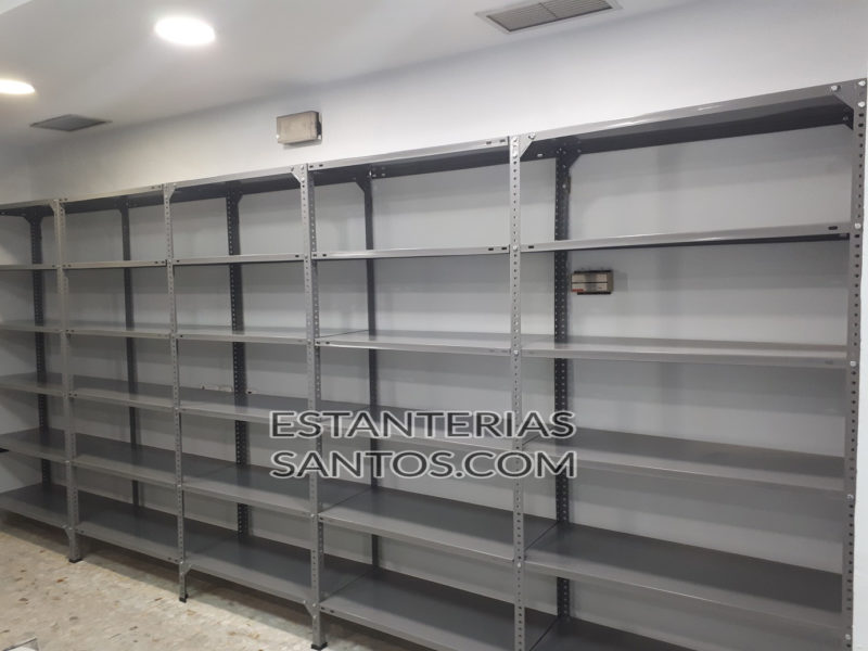 Estanterias angulo ranurado archivos » Estanterías Santos